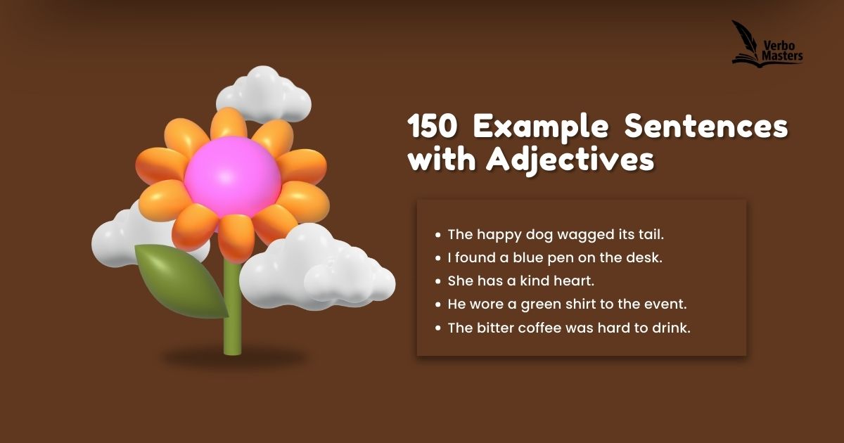 150 Adjective Example Sentence
