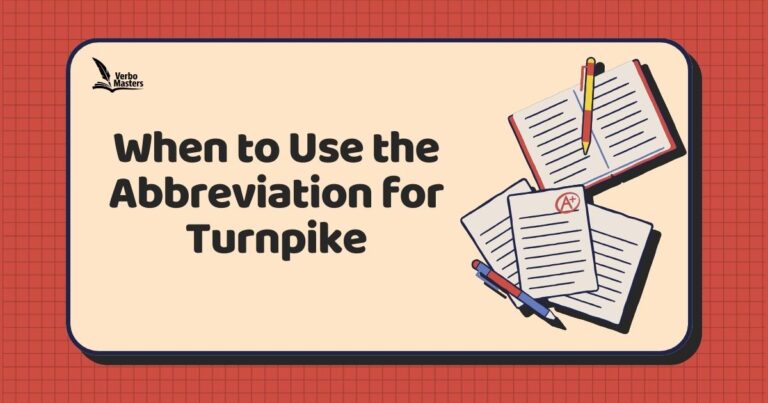 Abbreviation for Turnpike? Definition & Meaning