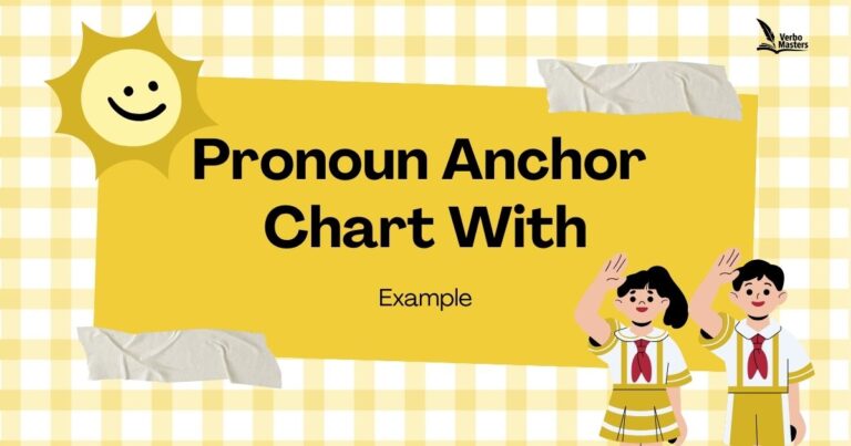 Pronoun Anchor Chart With Example