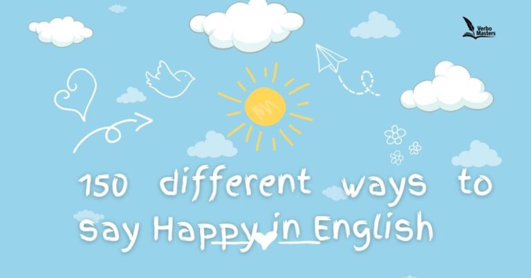 150 different ways to say Happy in English